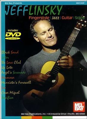 Jeff Linsky Fingerstyle Jazz Guitar Solos Book/DVD Set by Jeff Linsky ...