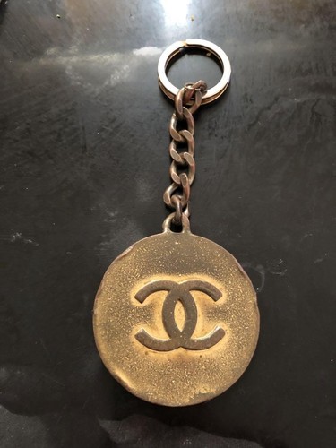 CHANEL Key ring Gold Keychain | eBay