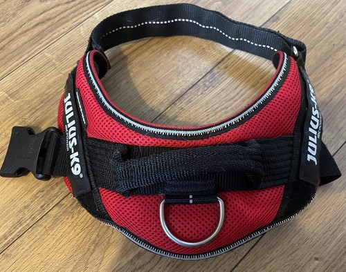 Julius K9 Pow Air Mesh Harness Medium (size 0) Red | eBay UK