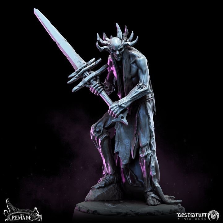 Dark Elves x10 | The Remade – Underdark | Bestiarum Miniatures | 32mm ...