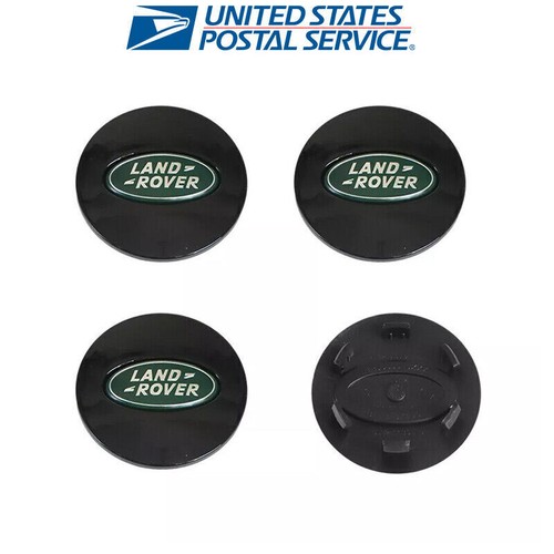 4 pcs Genuine Land Rover Wheel Center Cap Black green Set of | eBay
