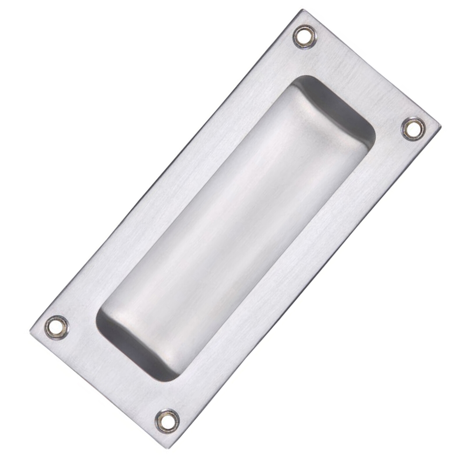Inset Sliding Door Handle Rectangular Recessed Flush Door Handles For ...