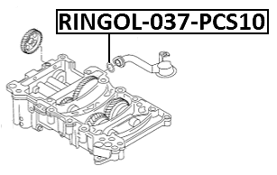 O-Ring, Oil Strainer Pcs 10 Febest RINGOL-037-PCS10 Oem N90951301 | eBay