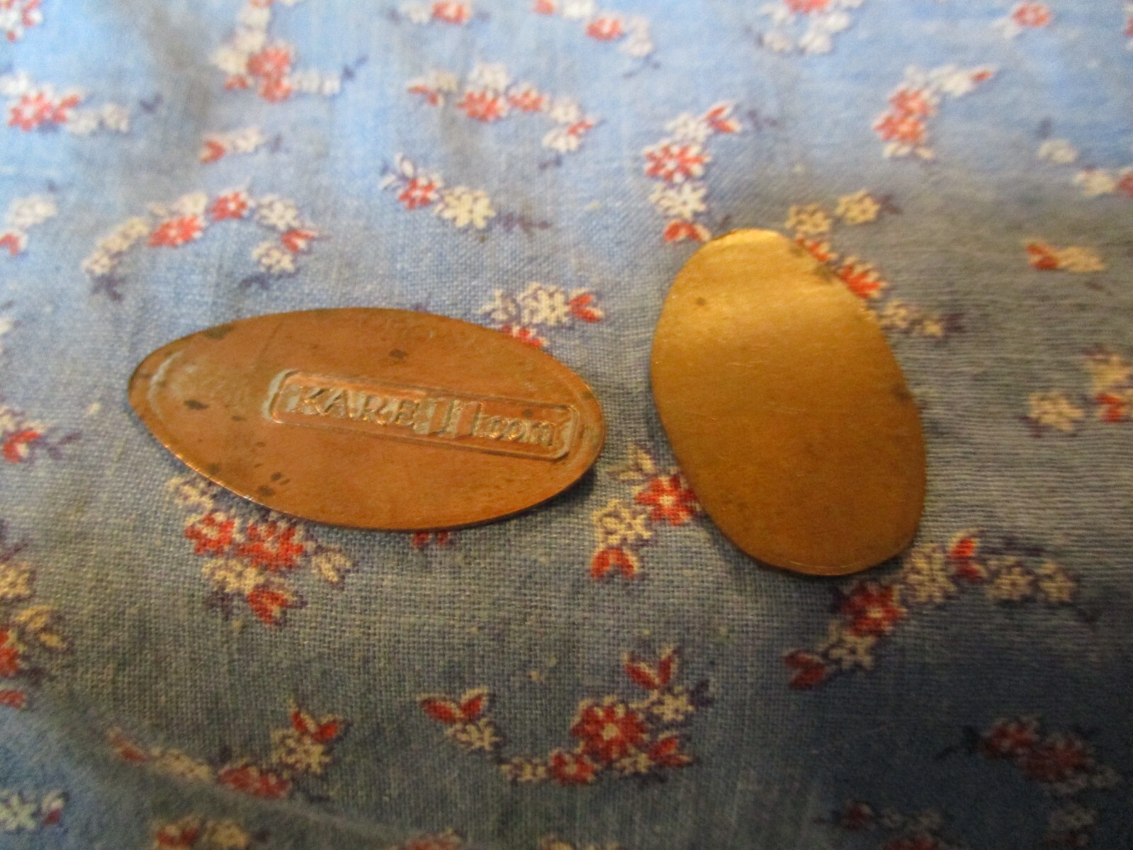 Two Elongated Flattened Pennies Minnesota Zoo KARE 11 Minn Lady Slipper ...