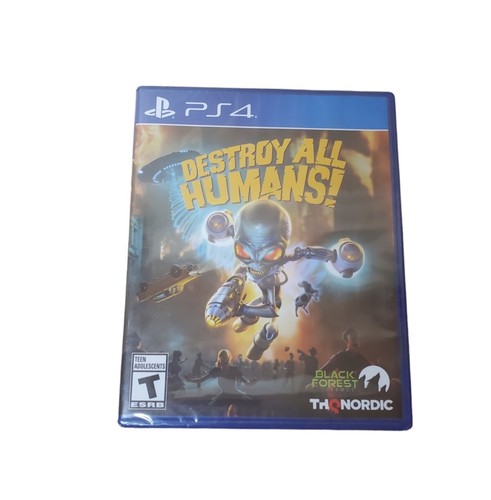 PS4 “Destroy All Humans!” New Video Game Rated Teen 811994022189| eBay