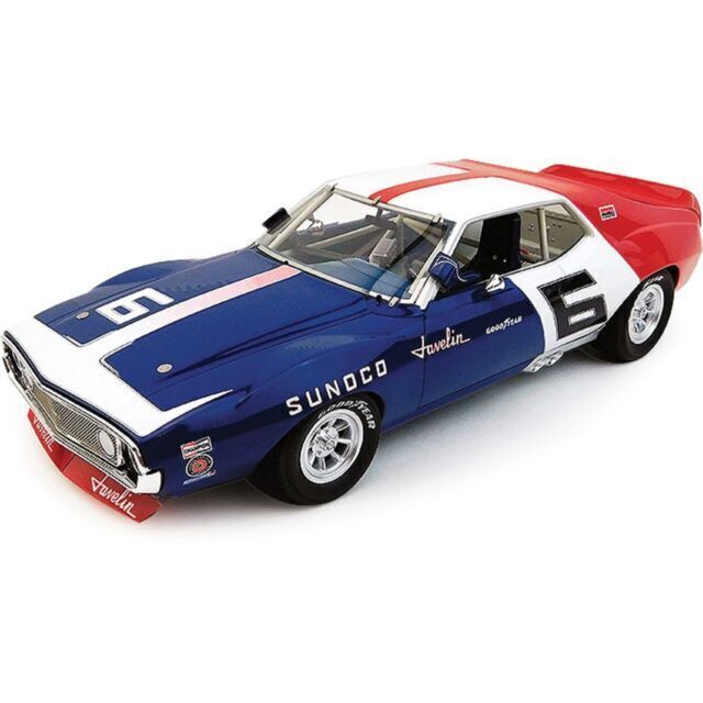 Replicarz 1971 AMC Javelin Trans Am Mark Donohue 1:18 Diecast Vehicle ...