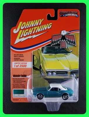 Johnny Lightning - 1968 Pontiac Firebird (Meridian Turquoise Poly) | eBay