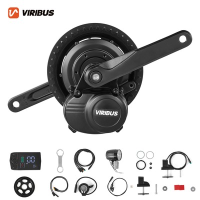 48V 750W/36V 250W Ebike Conversion Kit Mid Drive Kit 68-73mm Motor DIY ...