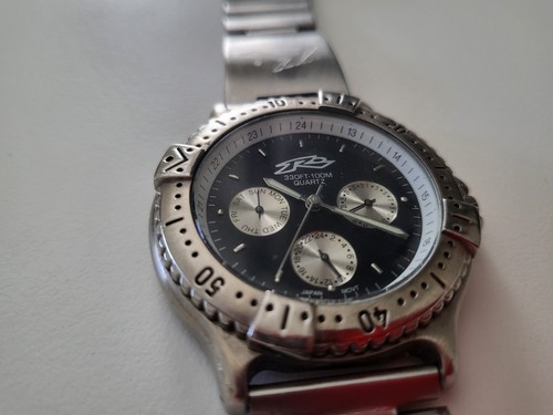 Vintage Rusty Surfboards Men’s Chronograph Watch Black Dial Japan | eBay