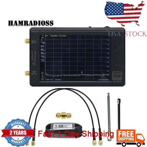 New ULTRA 100k-5.3GHz RF Signal Generator Tiny Spectrum Analyzer for ...
