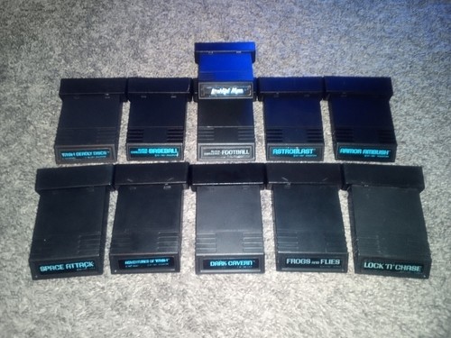Atari 2600 M Network Games Lot of 11 Tested and Working Includes Kool ...