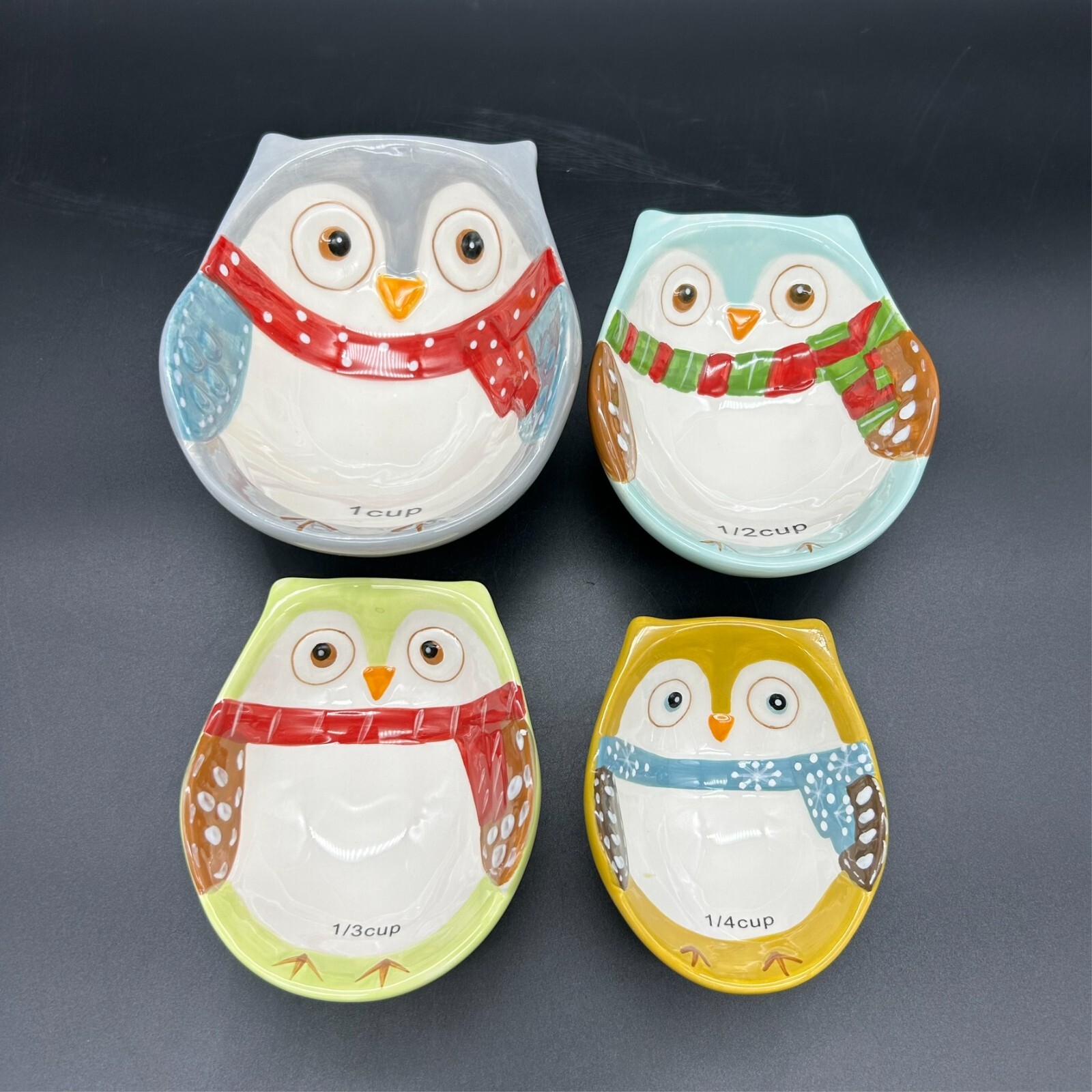 Owl Nesting Measuring Cups Boston Warehouse Trading Company | eBay