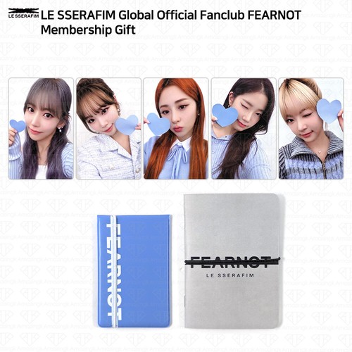 Le Sserafim 2024 Global Official Fanclub FEARNOT Membership Gift ...