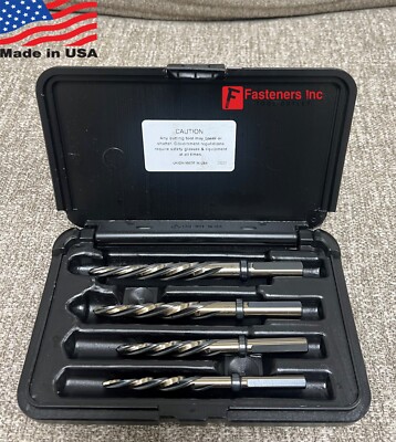 Norseman Hi-Tungsten Car Reamer Bit Set 4pc 5/16 to 1/2" Fast Spiral ...