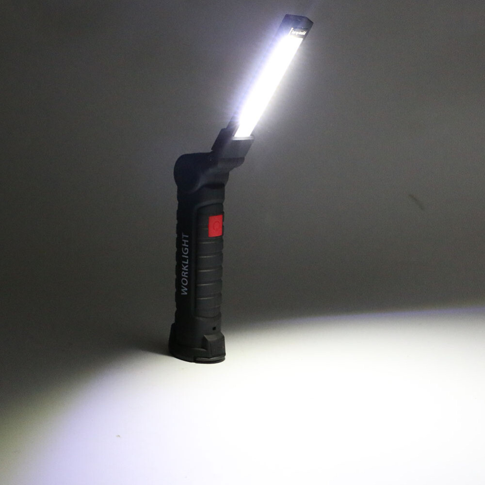 Portable COB LED Work Light USB Rechargeable Inspection Hand Torch ...