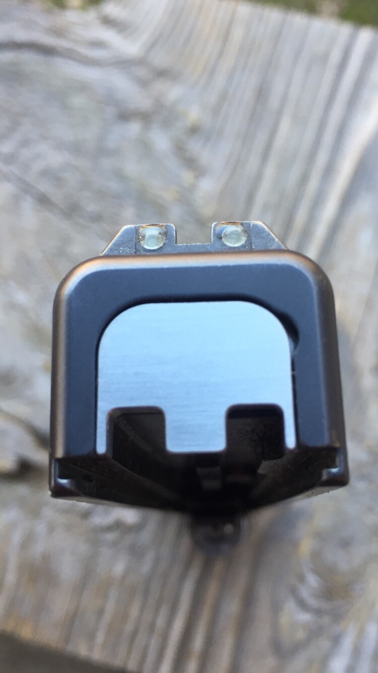 Custom TITANIUM Glock Gen 1-5 Billet Backplate, Slide Plate CNC ...