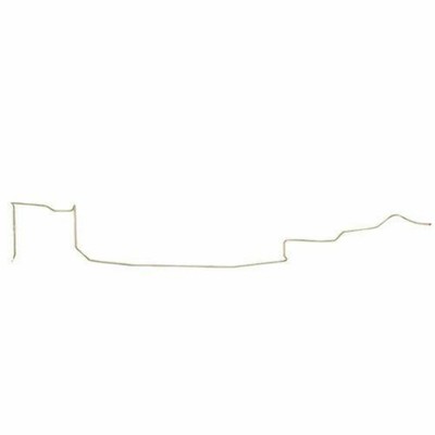 1965-66 Ford Mustang Fuel Line Kit 6cyl Tank to Pump Fuel Line Steel ...