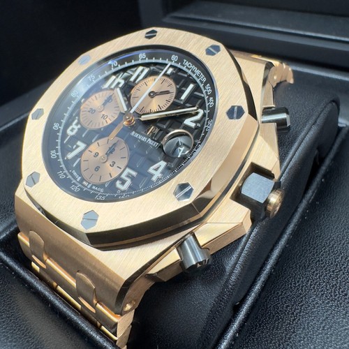 Audemars Piguet Royal Oak Offshore Black Unisex Adult Watch - 26470OR ...