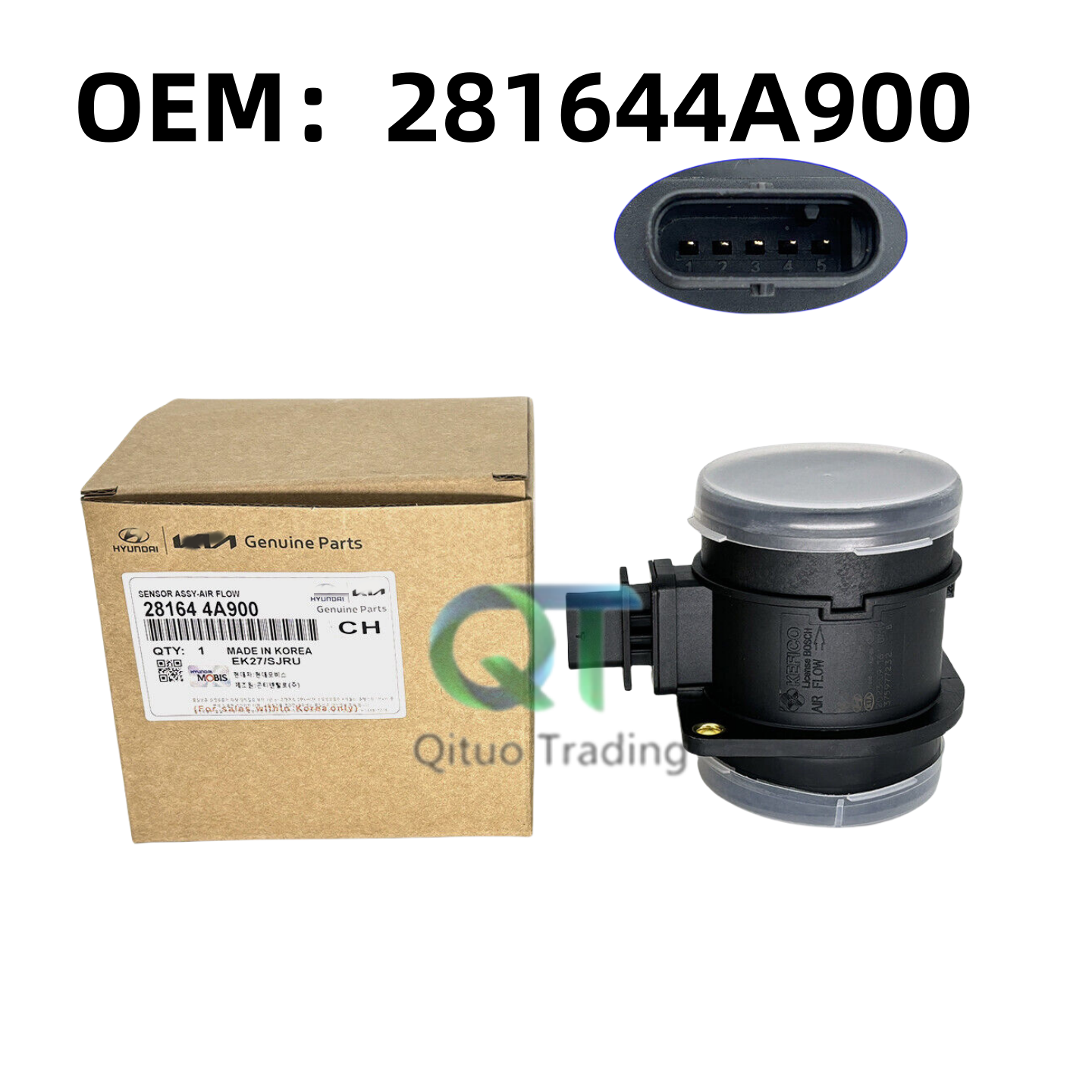 Genuine/OEM 281644A900 SENSOR ASSY-AIR FLOW for Hyundai E-Mighty 08EM ...