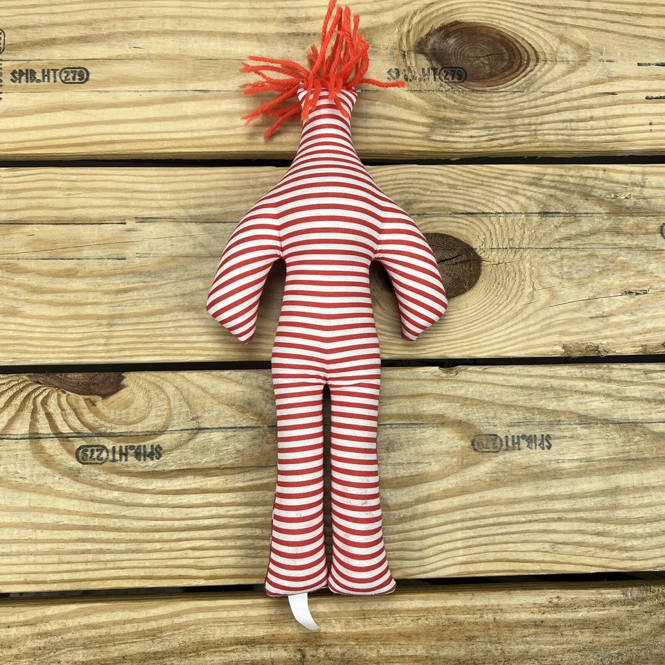 Dammit Doll Stress Relief Plush 12 Inch Red Dots and Stripes Orange ...