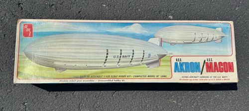 1/520 AMT USS Akron or USS Macon Airship Scale Plastic Kit Upstarted ...