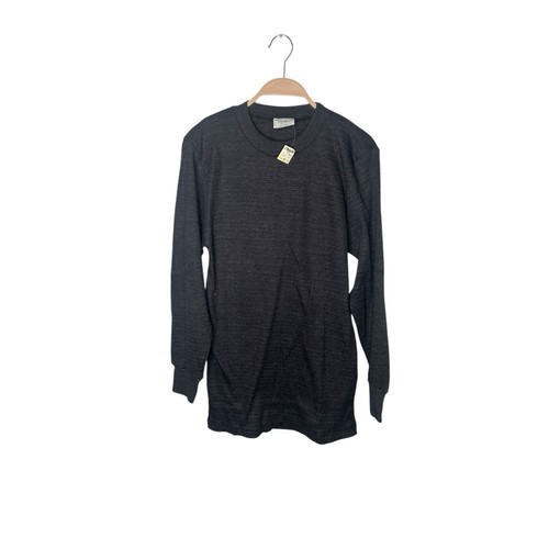 Vintage Duckwall Alco charcoal black long sleeve thermal underwear ...