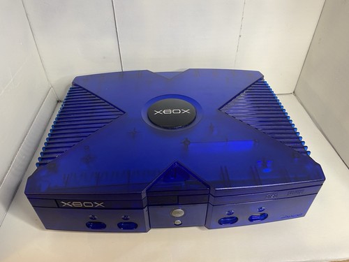 Original Xbox Console Ice Blue Halo 2 Asian Edition | eBay