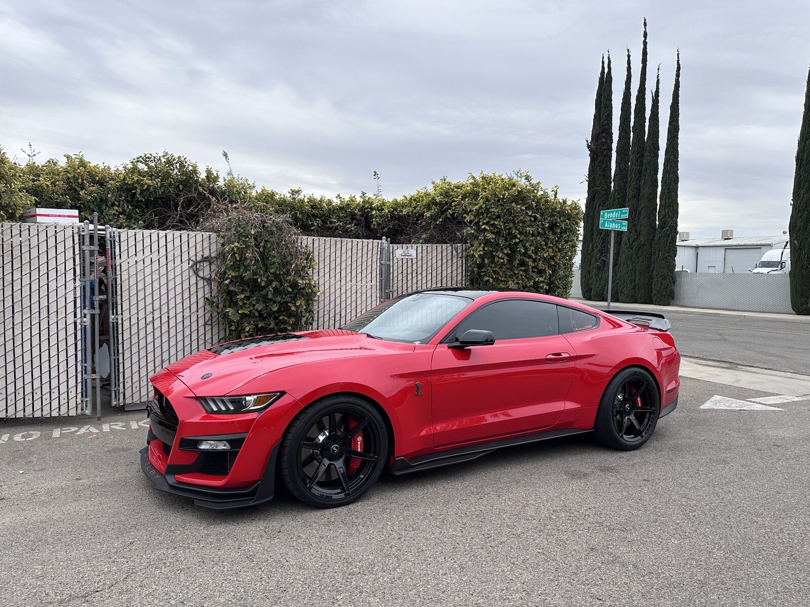 20" 20x11 / 20x11.5 Forged Gloss Black wheels for Ford Mustang Shelby ...