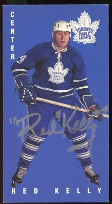 Red Kelly #127 signed autograph 1994 Parkhurst Card Tall Boy Trading ...