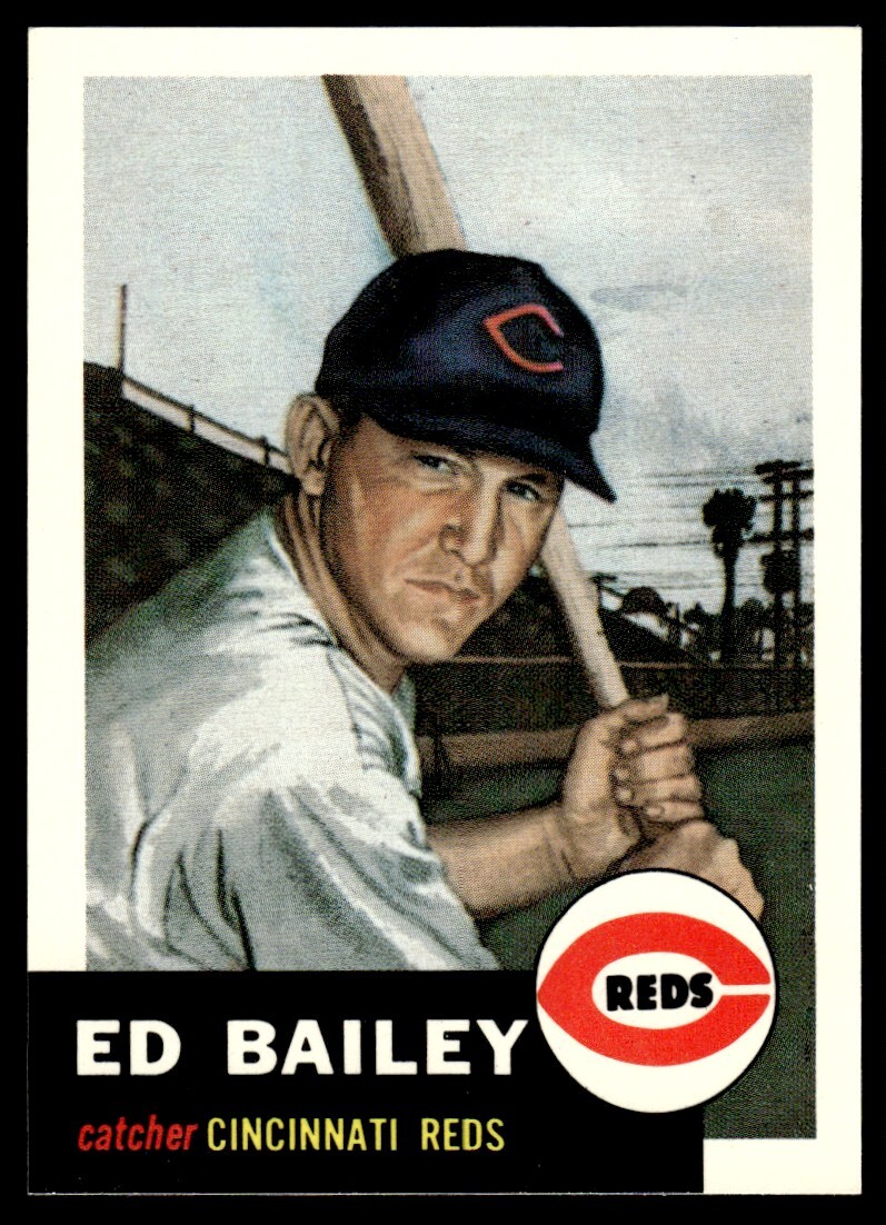 1991 Topps Archives 1953 Ed Bailey Cincinnati Reds #206 | eBay