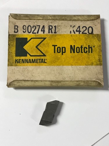 Kennametal Top Notch Indexable Grooving Inserts - Carbide - UNCOATED | eBay