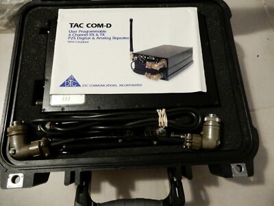 DTC Communications TAC/COM-D-2 & TAC/COM-100 Tactical Repeater ...