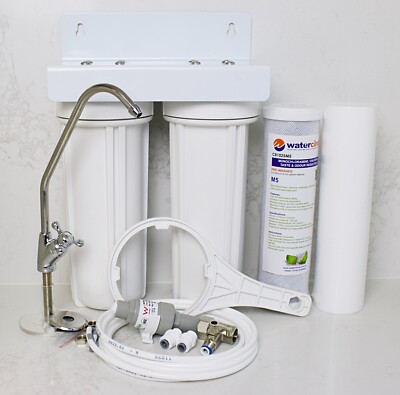 MAX Filtration Twin Undersink Water Filter System with Australian ...