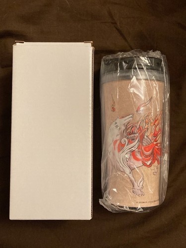 Okami Amaterasu plastic Mug Tumbler official e-Capcom Cafe Japan New ...