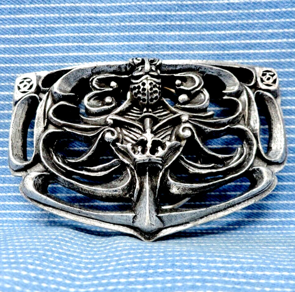 Armor Sword Belt Buckle SP Regal Crest Gothic Cosplay… - Gem