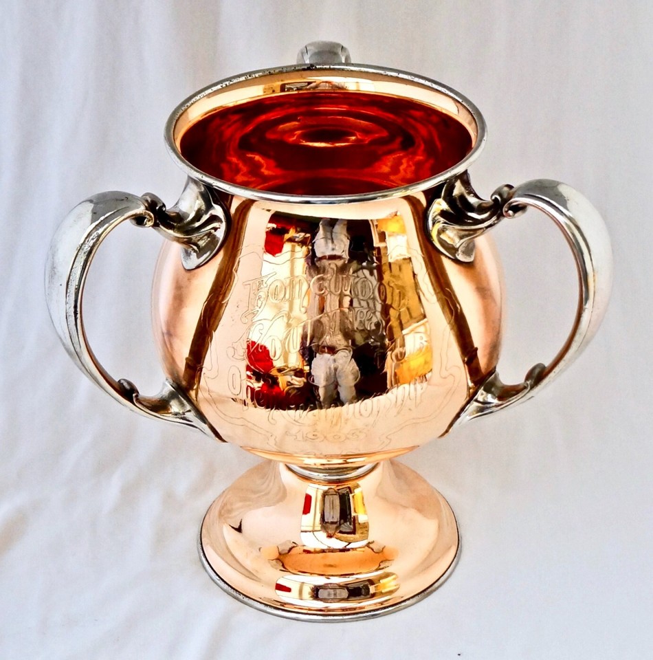 USA Copper & Silver Plate Golf Trophy Tyg. Homewood Country Club ...