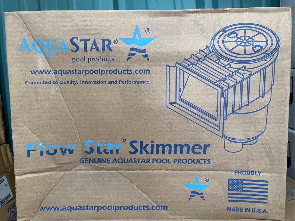 Flowstar Skimmer W/ Ext Collar Bskt Lid & TAN Frame AQUASTAR SKR101RT108A-5 WA0 | eBay