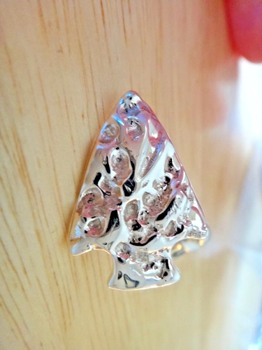 Sterling Silver 25x17mm Arrowhead Handmade Navajo Tie Tack or Pin | eBay