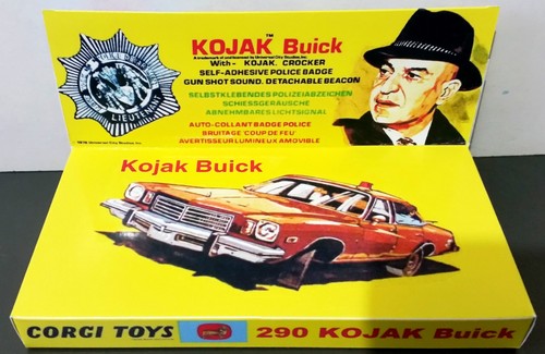CORGI 290 KOJAK - BUICK REGAL 1:36 Diecast Model TV Car on Custom ...