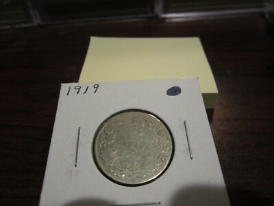 1919 - Canada - 25 cent coin - silver Canadian quarter | eBay