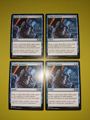Frantic Inventory x4 Core Set 2021 M21 4x Magic the Gathering MTG | eBay