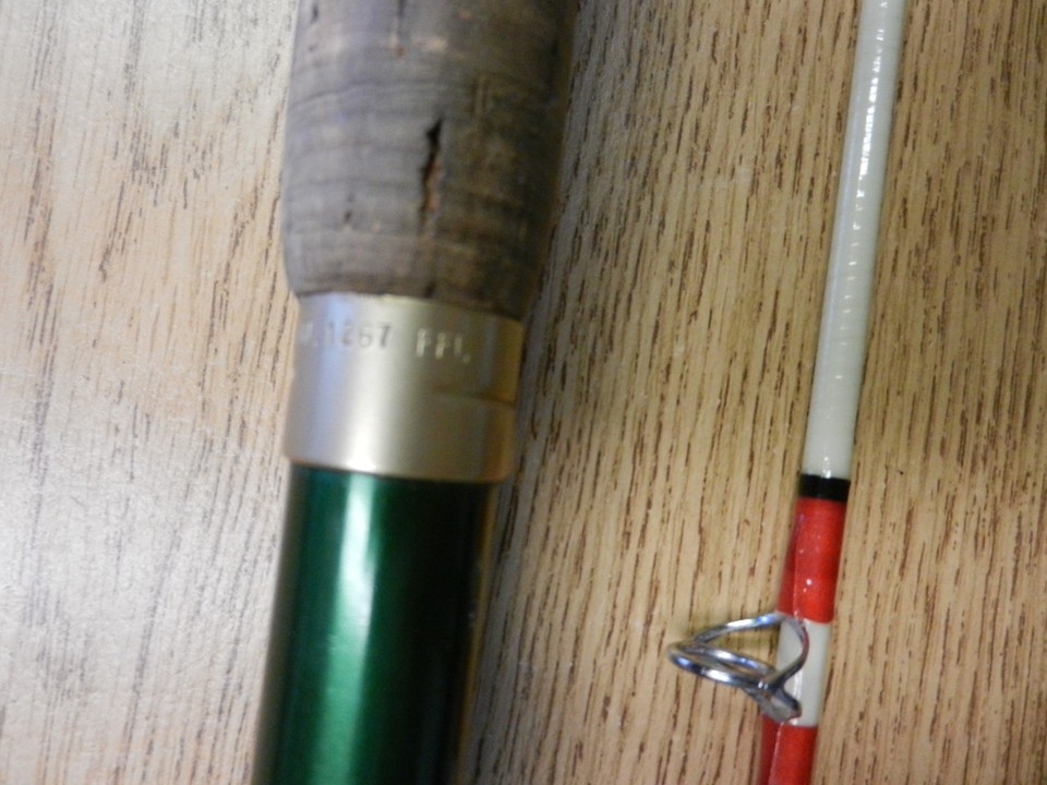 Vintage Shakespeare Wonderod Spin Fishing Rod 1267-FFL 7' 2 Piece Rod W ...
