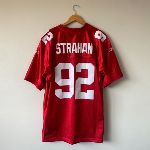 NFL New York Giants Michael Strahan #92 Stitched Football Jersey Reebok ...