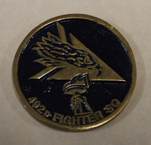 492nd Fighter Squadron F-15 E Eagle Mad Hatters Air Force Challenge ...