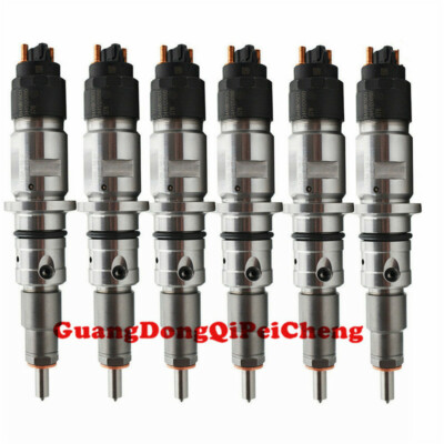 6PCS Diesel Injector 0445120050 For Cummins Dodge Ram 2500/3500 6.7L ...