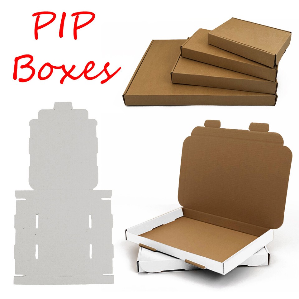 Royal Mail PIP Large Letter Boxes C4 C5 C6 C7 DL Postal Box FSC ...