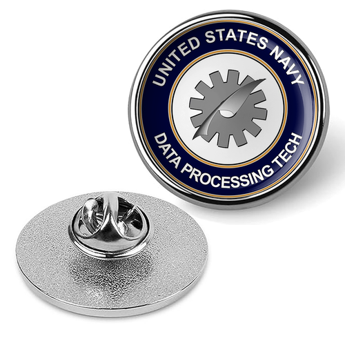 U.S. Navy Data Processing Tech Tie Tac, Hat Pin, Badge, Lapel Pin ...