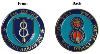8th Inf. Div. Collector Coin | eBay