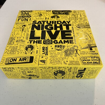 Saturday Night Live Board Game Trivia Cards Questions SNL Game Night ...