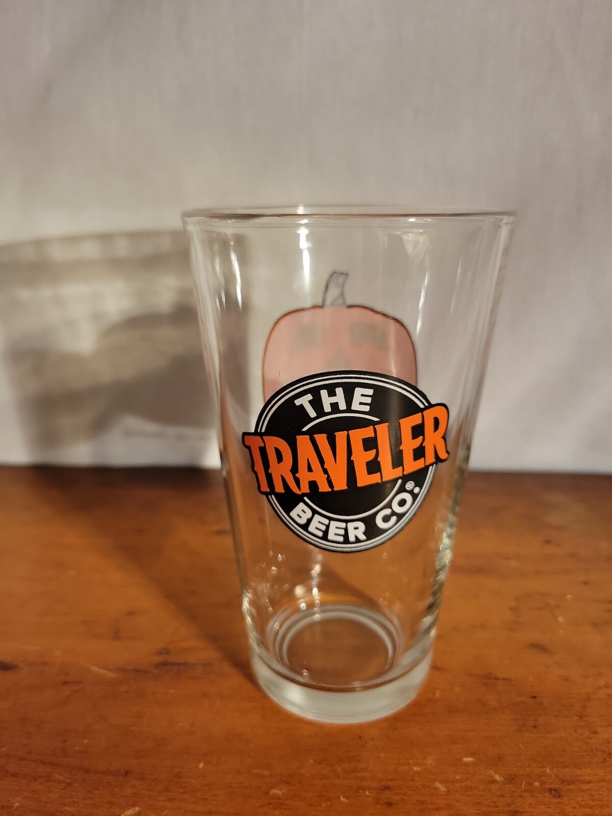 Traveler Beer Co Jack O Seasonal Shandy Pint Glass 16 oz One (1) Glass ...